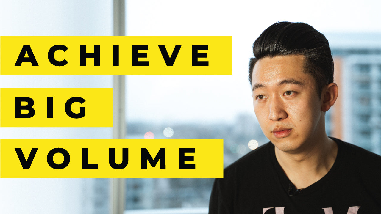 How to achieve big volume with Original Styling Meraki - BluMaan